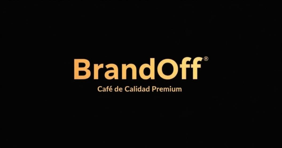BrandOff - Café sin marcas, solo esencia